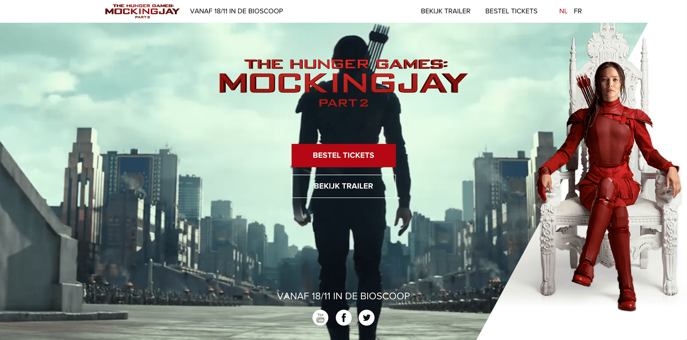 The Hunger Games - Interactive minisite The Hunger Games - Interactive minisite